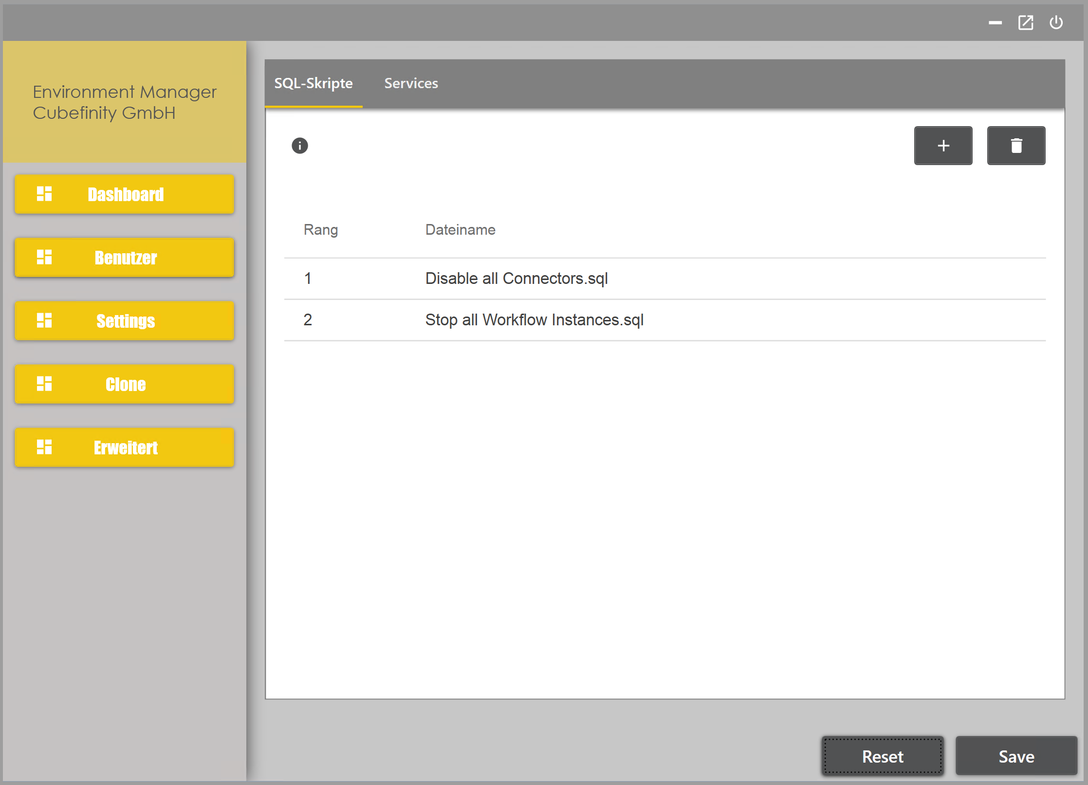Cubefinity GmbH - Environment Manager | Matrix42 Marketplace
