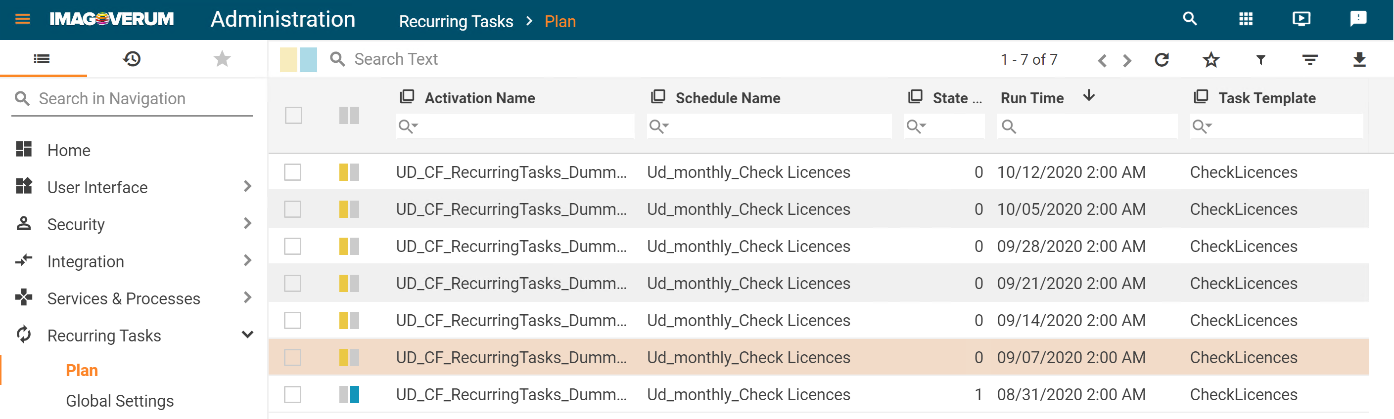 Cubefinity GmbH - Recurring Tasks | Matrix42 Marketplace