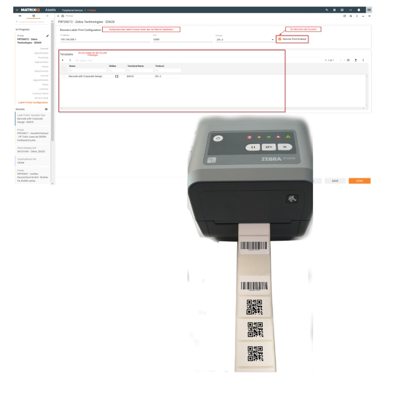 Labtagon - Remote Label Print | Matrix42 Marketplace