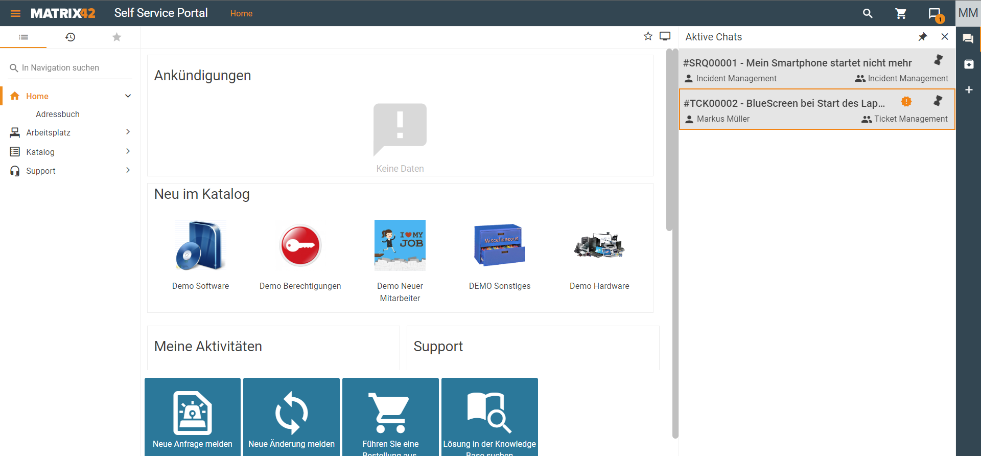 Labtagon Service Desk Chat | Matrix42 Marketplace